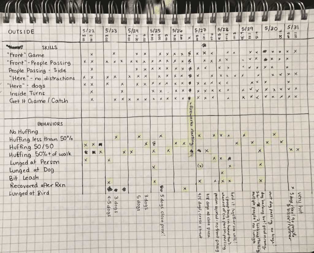 Data Tracking: Finding a Method That Works For You - Pet Harmony